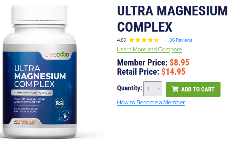 LiveGood Magnesium: A Comprehensive Guide